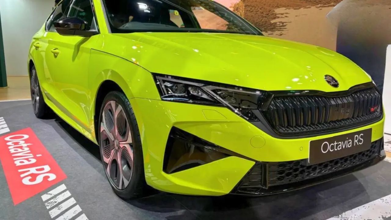 Skoda Octavia RS Sedan Set for October 17th Launch in India: Specs and Features Unveiled ...